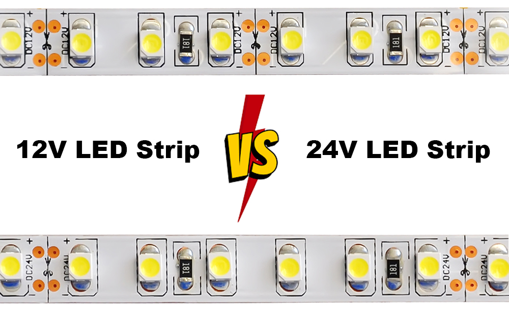 24V vs 12V LED Strip: The Ultimate Comparison Guide